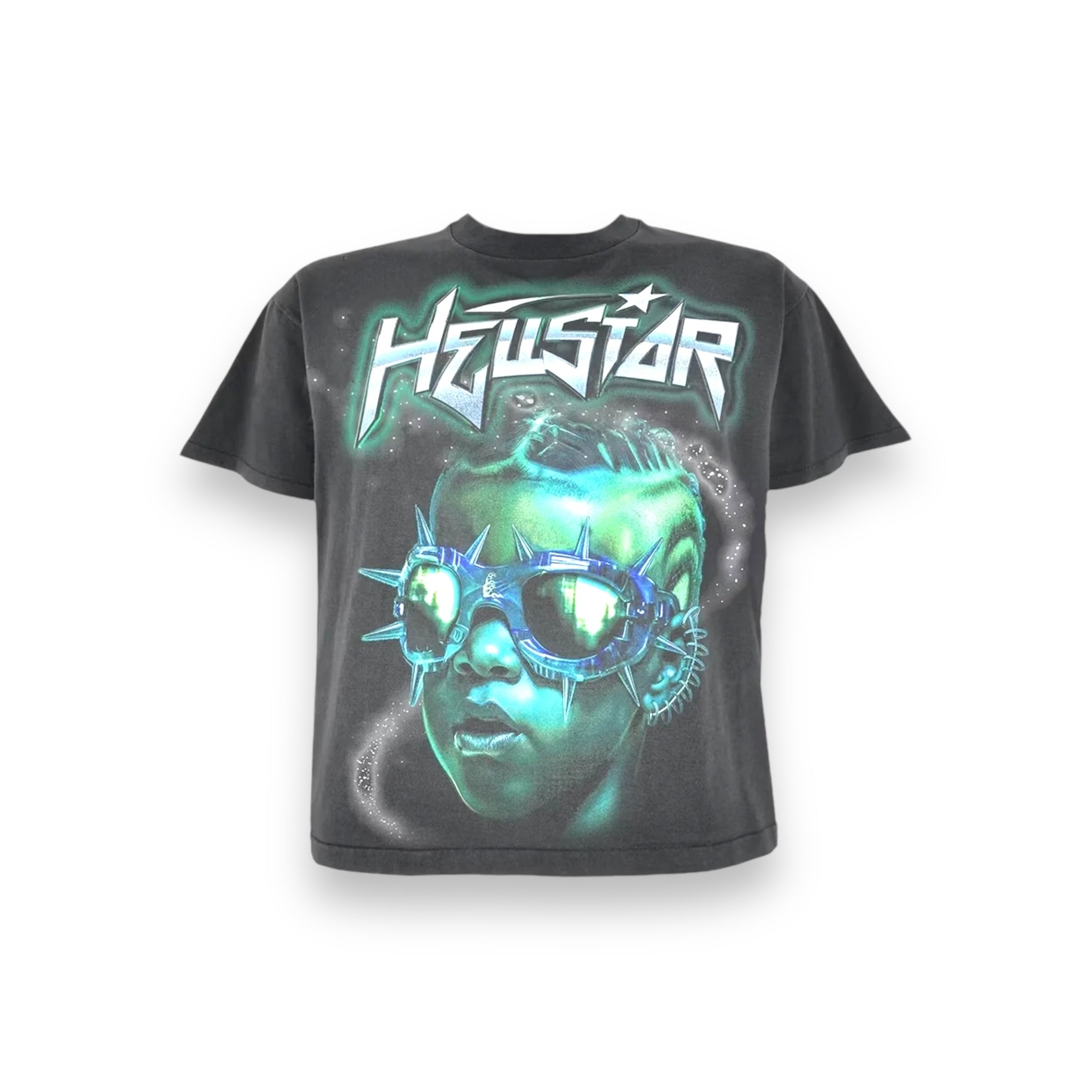 Hellstar The Future T-Shirt Black/Blue